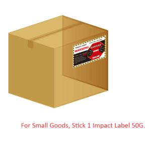 Impact Label 50G |【Shock Indicators Manufacturer】| WAN-YO