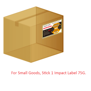 Impact Label 75G |【Shipping Damage Indicator Factory】| WAN-YO