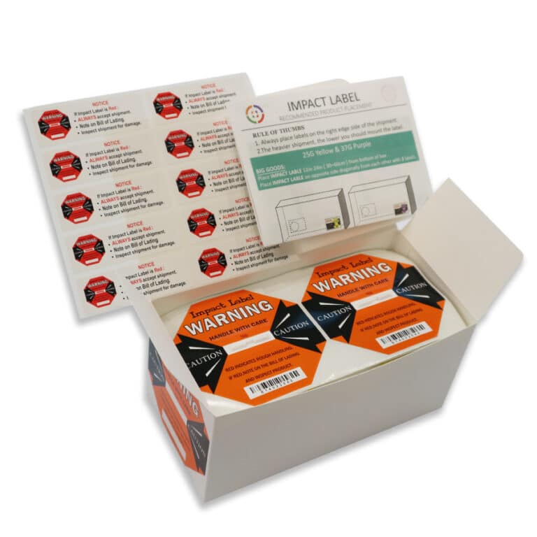 Impact Label 75G |【Shipping Damage Indicator Factory】| WAN-YO