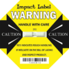 Impact Label 25G |【Impact Indicator Manufacturer】| WAN-YO