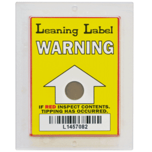 Leaning Label |【Tilt Indicator Manufacturer】| WAN-YO