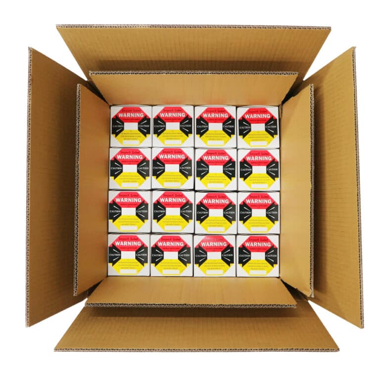 Dual Impact Label 【'2X' G Force Indicator】 | WAN-YO