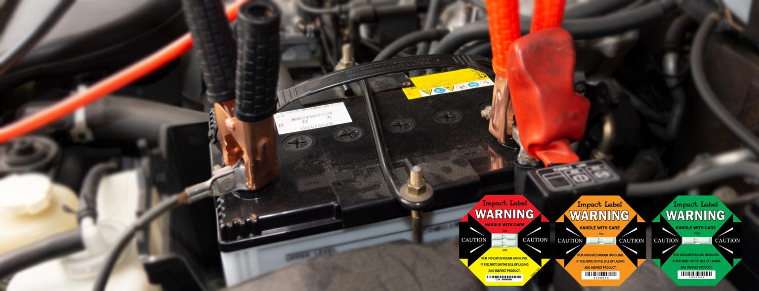Minimize shipping damage on industrial batteries with shock indicators ...